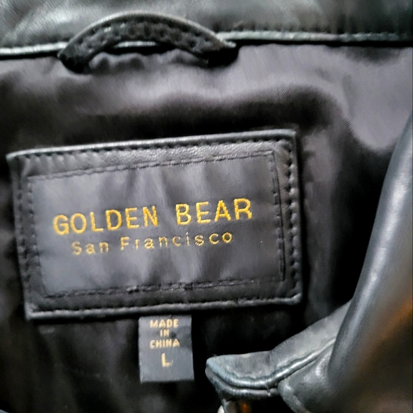 Golden Bear | Jackets & Coats | Golden Bear Leather Jacket | Poshmark
